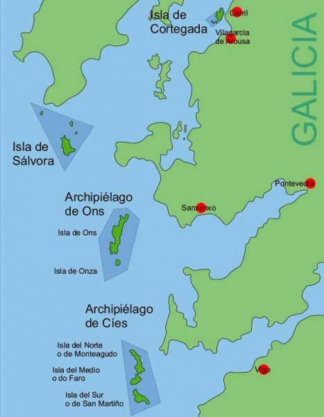 Parque Nacional de las Islas Atlánticas. Islas Cíes e Isla de Ons
